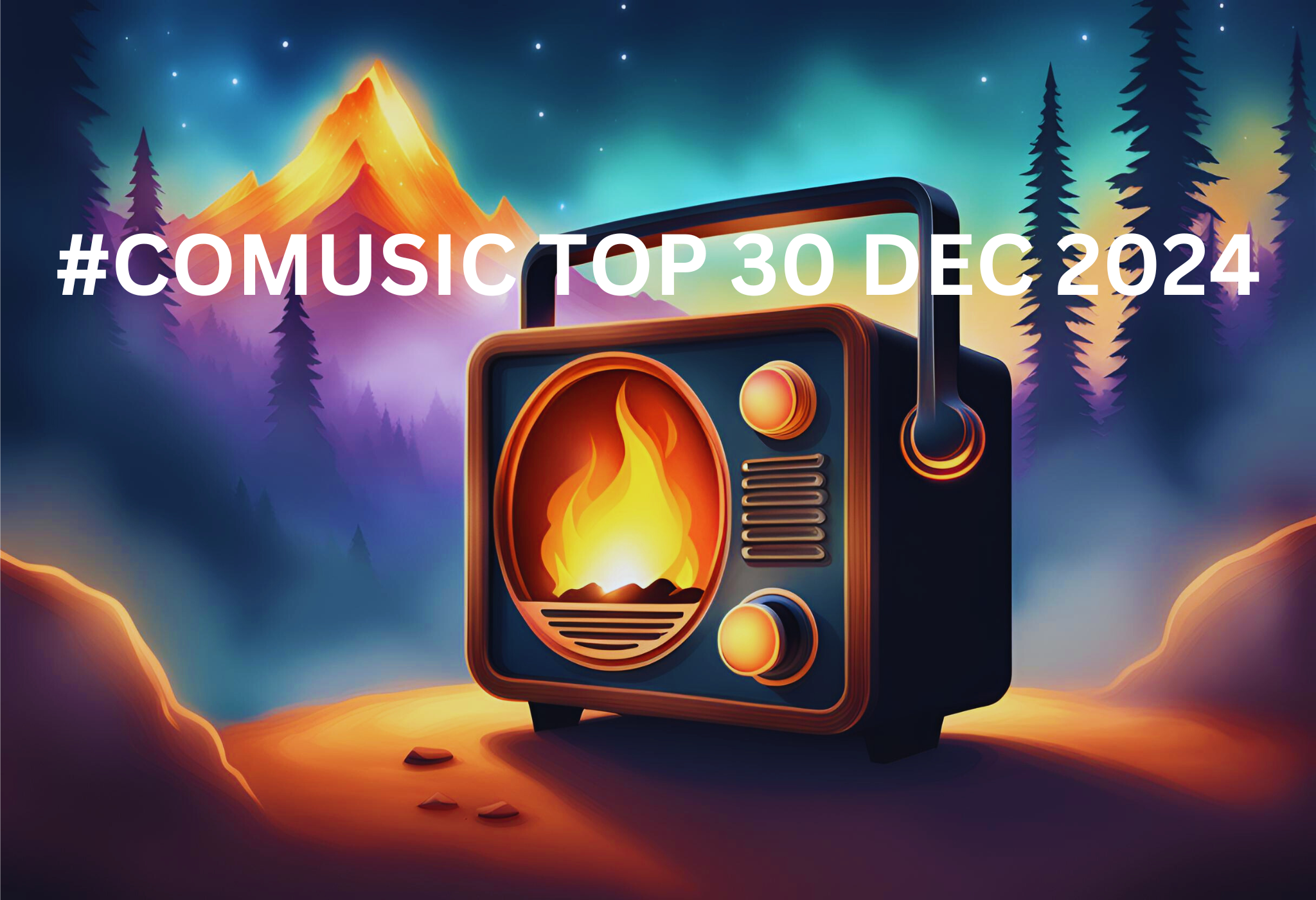 #COMUSIC TOP 30 DECEMBER 2024 – Chris K's Colorado Playlist
